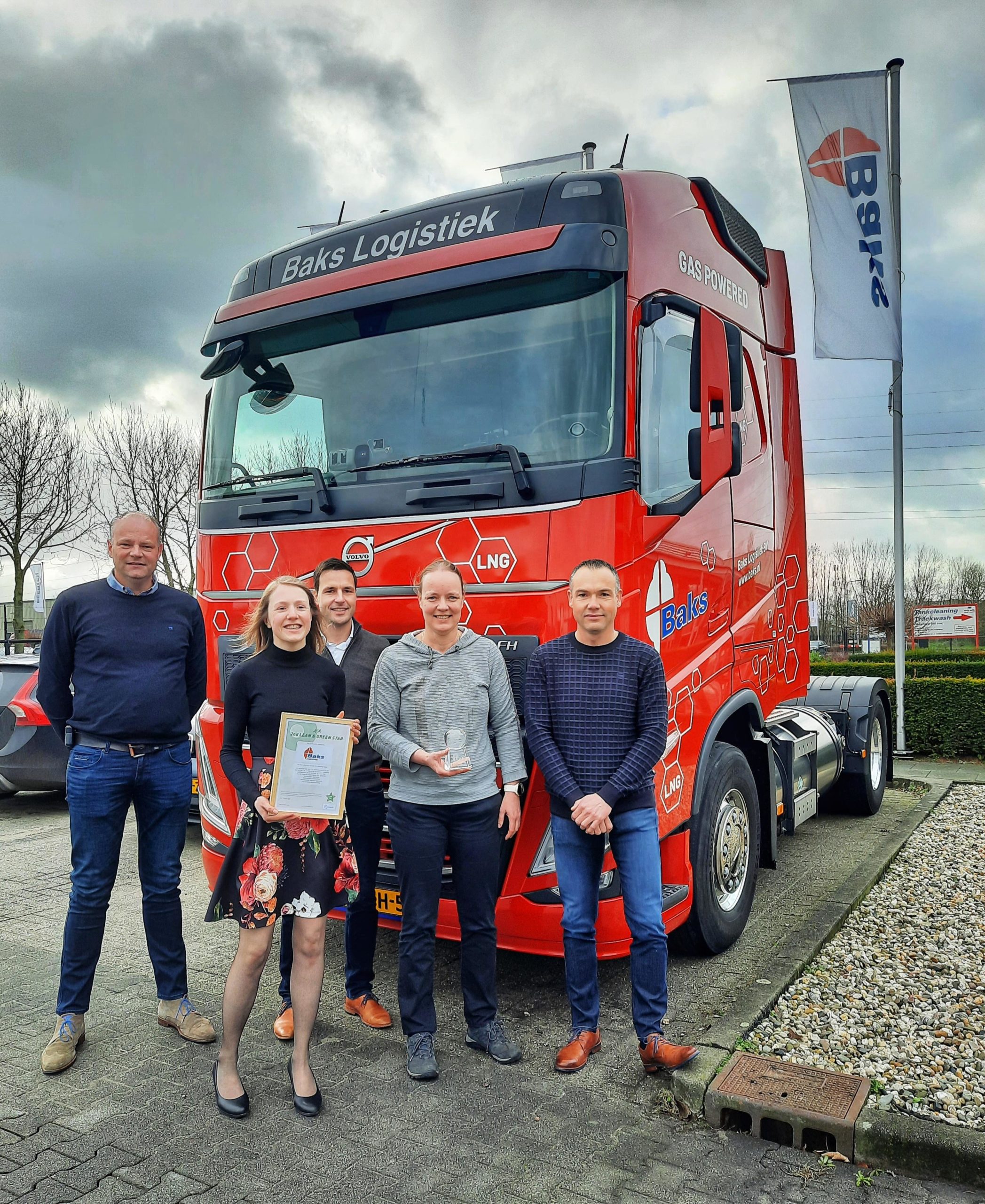 Baks Logistiek behaalt 2e Lean & Green ster - Baks Logistiek